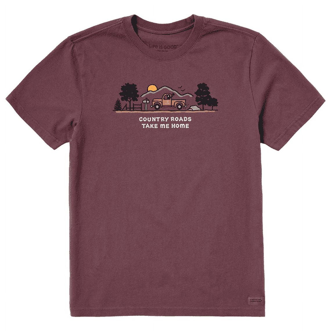 Country Roads Vista Crusher Tee - Walmart.com