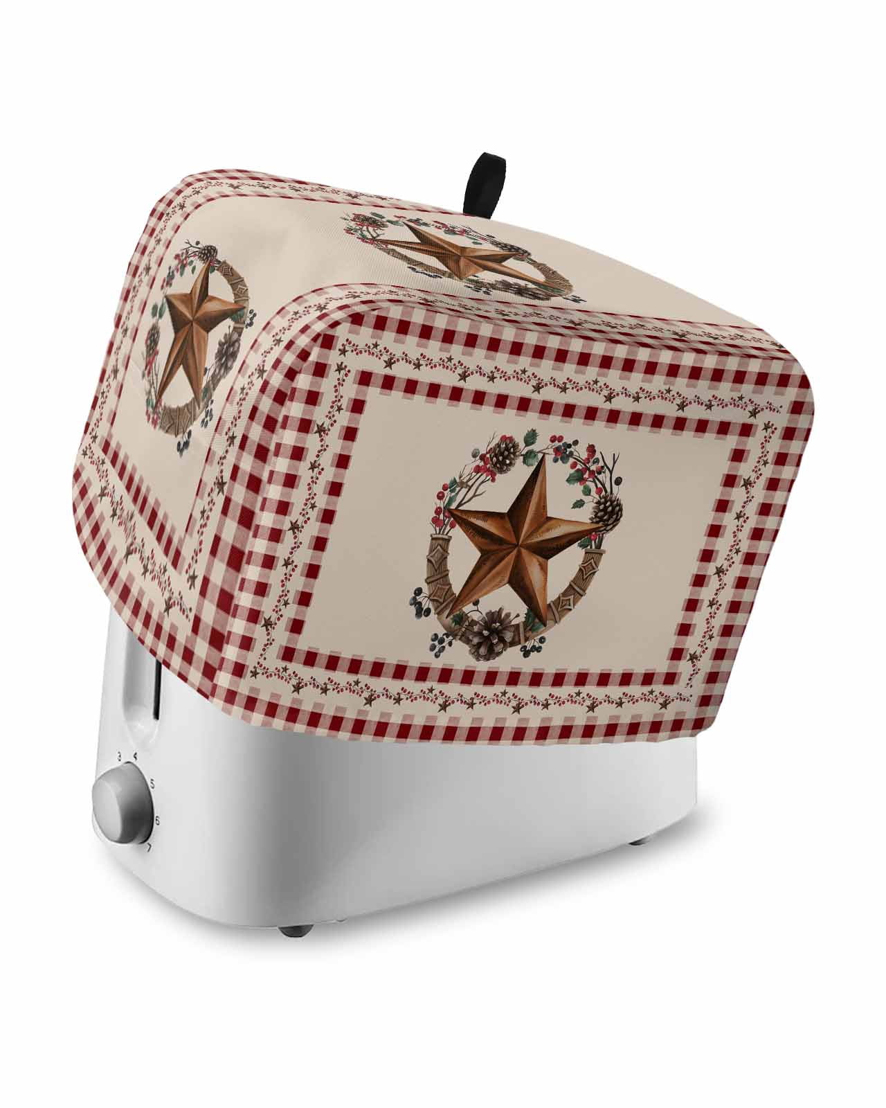 Country Star Plaid Toaster Cover 4 Slice, Large Kitchen Appliance ...