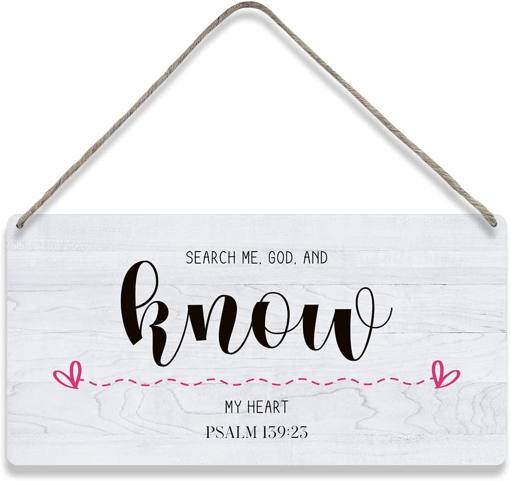 Country Style Bible Verse Wall Decor Psalm 15925 Scripture Wooden Signs ...