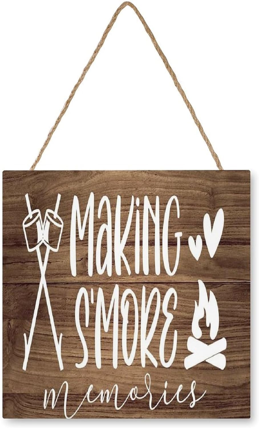Country Style Camper Wall Decor Wooden Signs Rustic Making S'more ...