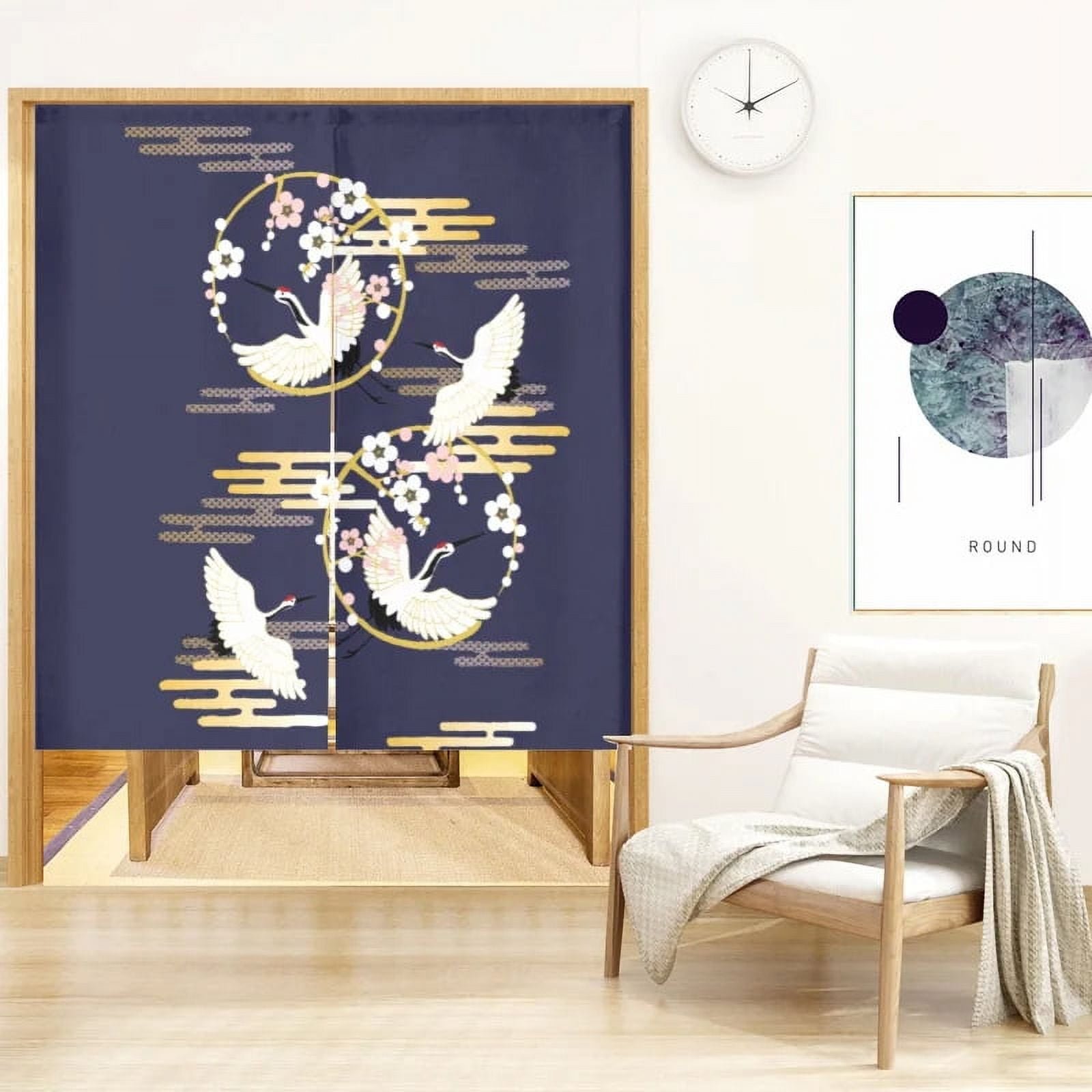 Country Style Fisherman Ship Door Curtain Bedroom Kitchen Fume-proof ...