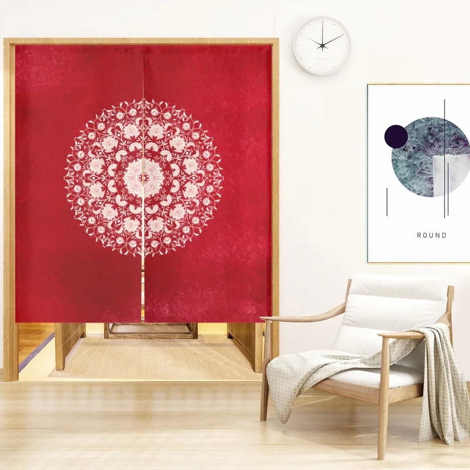 Country Style Fisherman Ship Door Curtain Bedroom Kitchen Fume-proof ...