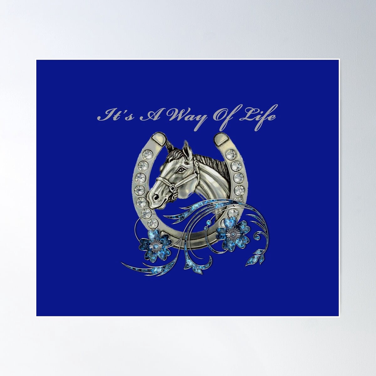 Country Style, Horseshoe Design That Looks Great On Stickers And ...