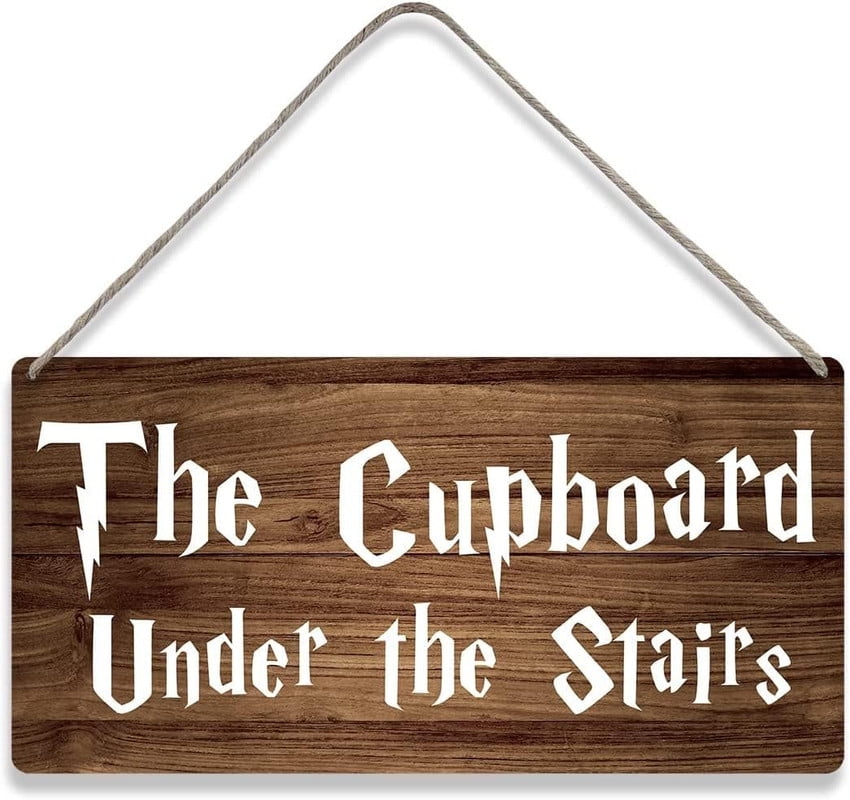 Country Style Wall Decor The Cupboard Under The Stairs Wooden Signs ...