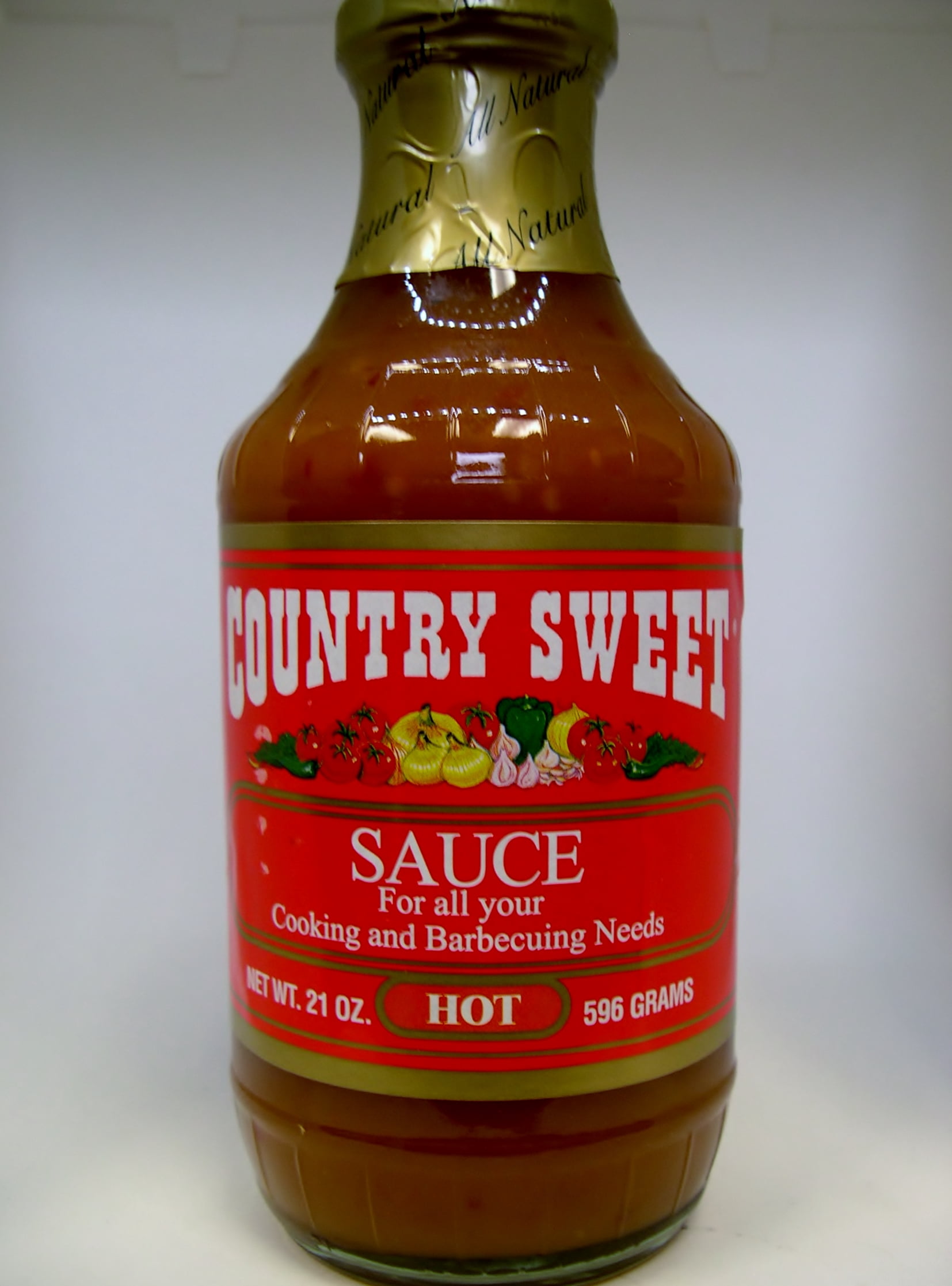 Country Sweet Sauce, Hot Cooking and Finishing Sauce, 21 oz, Low Sodium ...