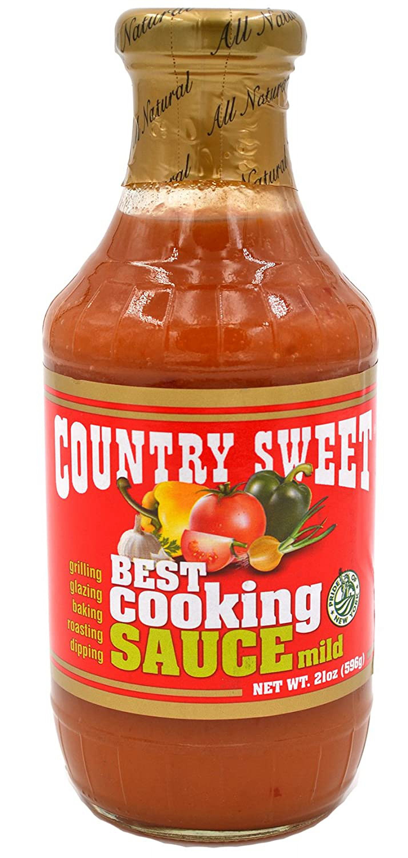 Country Sweet Sauce - Premium Cooking and Finishing Sauce (Mild, 21 ...