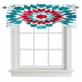 Country Tie Up Valance Curtains Vintage Tribal Modern Bohemian Ethnic ...