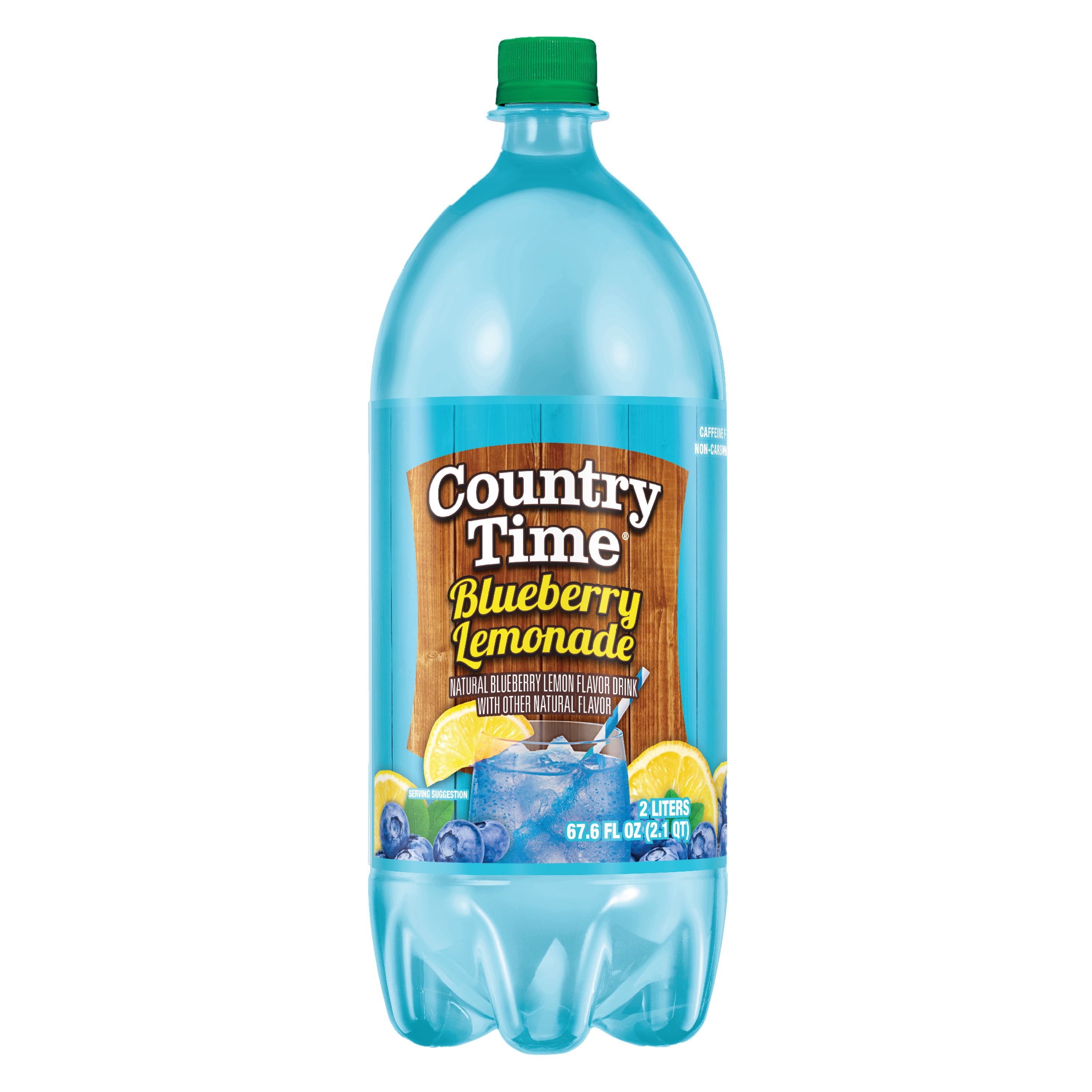 Country Time Blueberry Lemonade Fruit Juice, 2 Liter, Shelf Stable ...