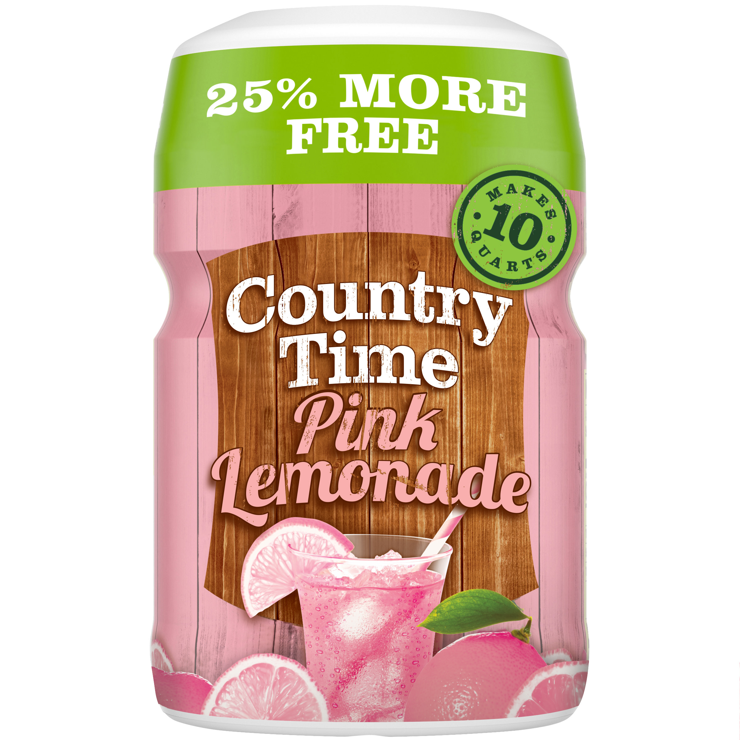 Country Time Strawberry Lemonade Naturally Flavored Powdered Drink Mix ...