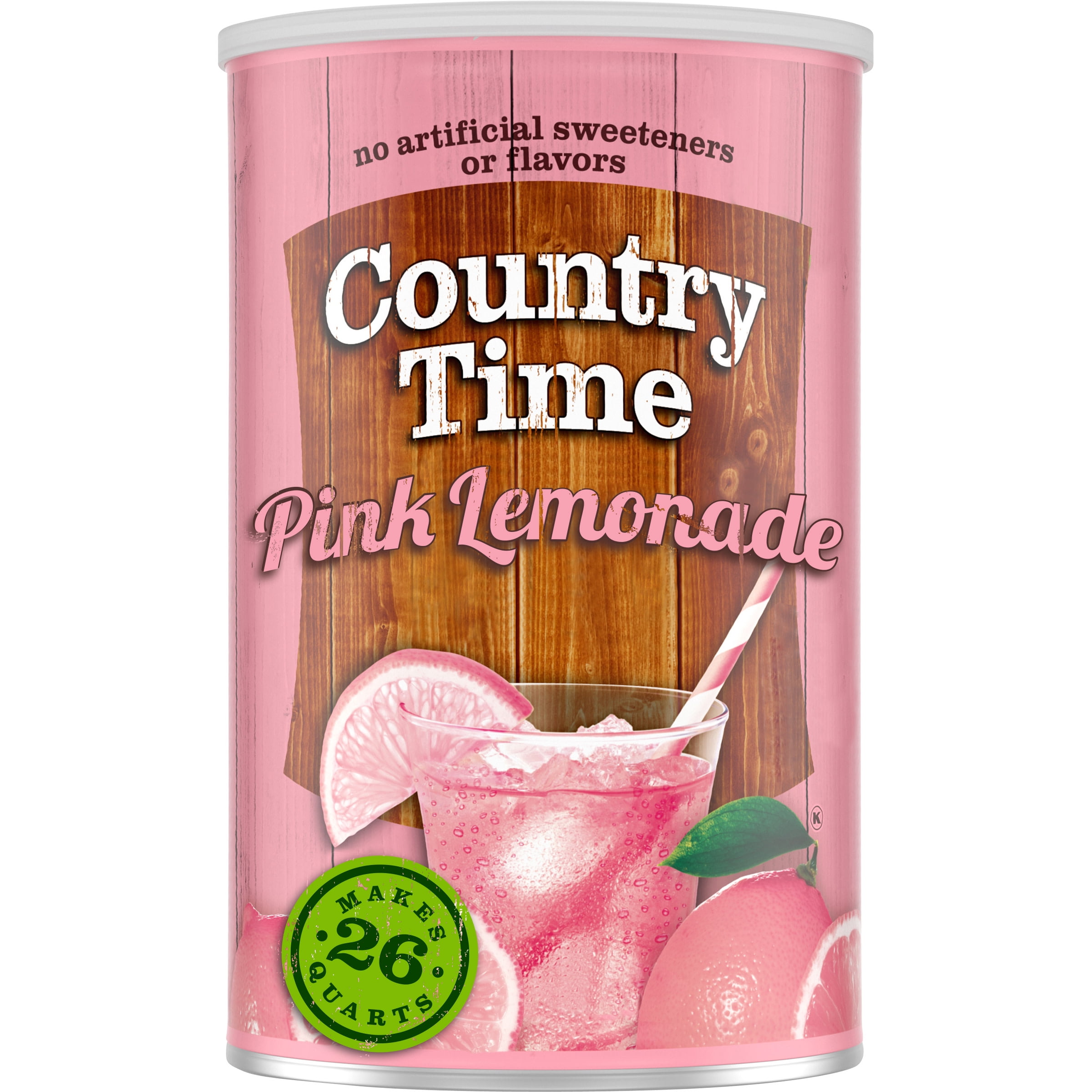 Country Time Pink Lemonade Naturally Flavored Powdered Drink Mix, 63 oz ...