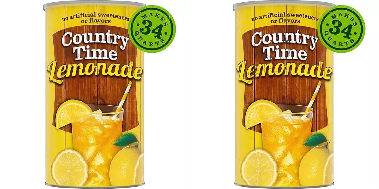 Country Time Powdered Lemonade Drink Mix 82.5 oz. (2 pack) - Walmart.com