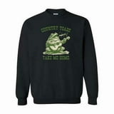 Country Toads Funny Farm Animal Graphic For A Farmer Unisex Sweatshirt ...