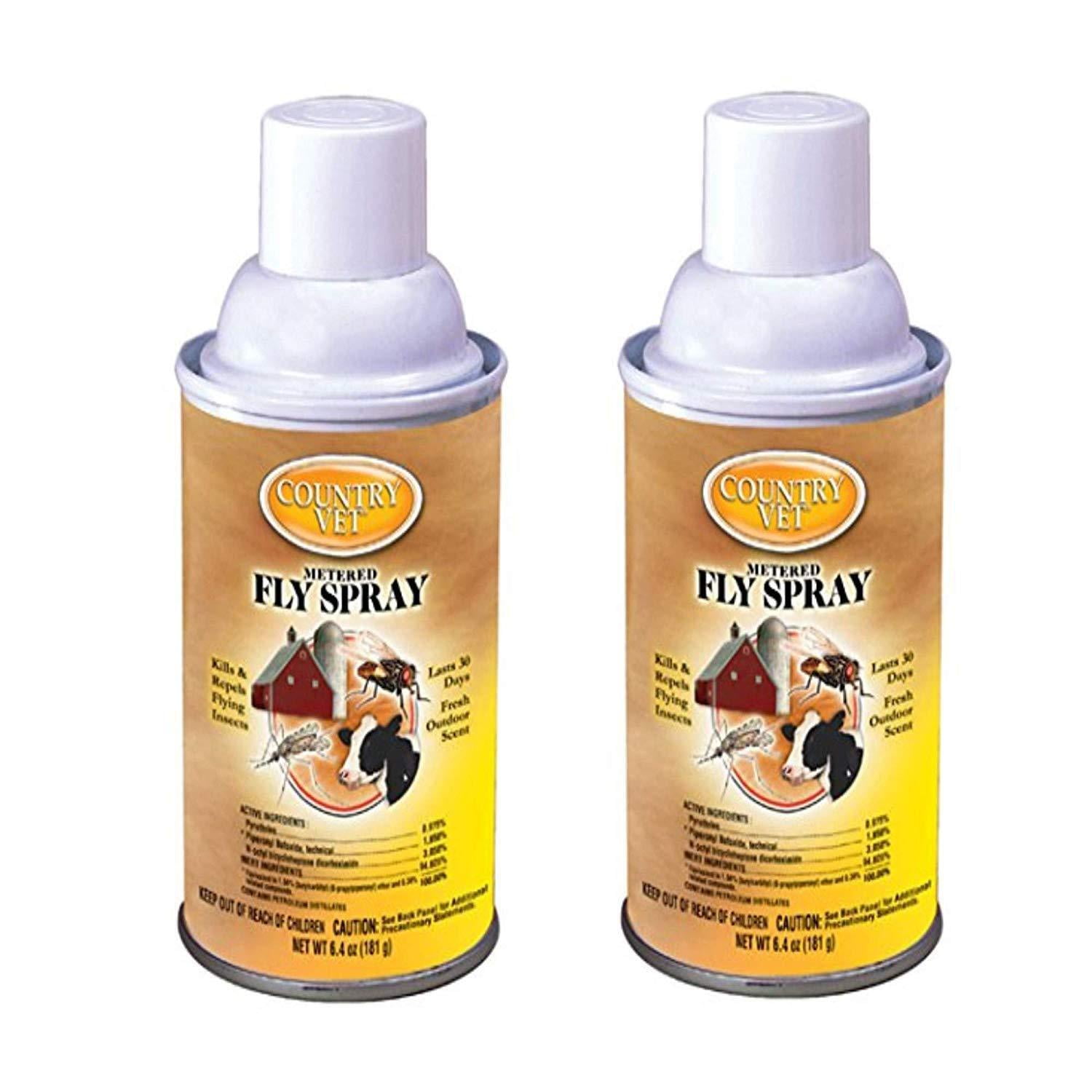 Country Vet Metered Fly Control Spray Refill 30 Day Supply 2-Pack ...