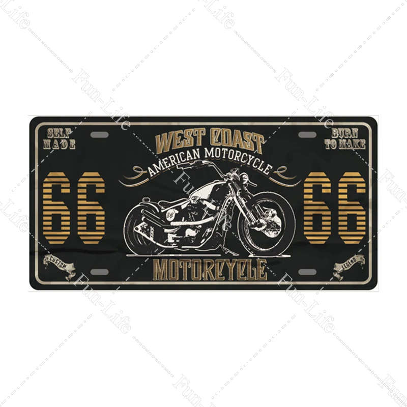 Country Vintage Metal Sign Tin Plate Flag Signs License Plate Home ...
