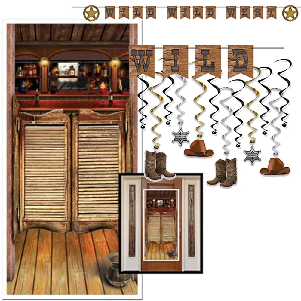 Country Western Wild West Theme Party Decoration Kit - Walmart.com