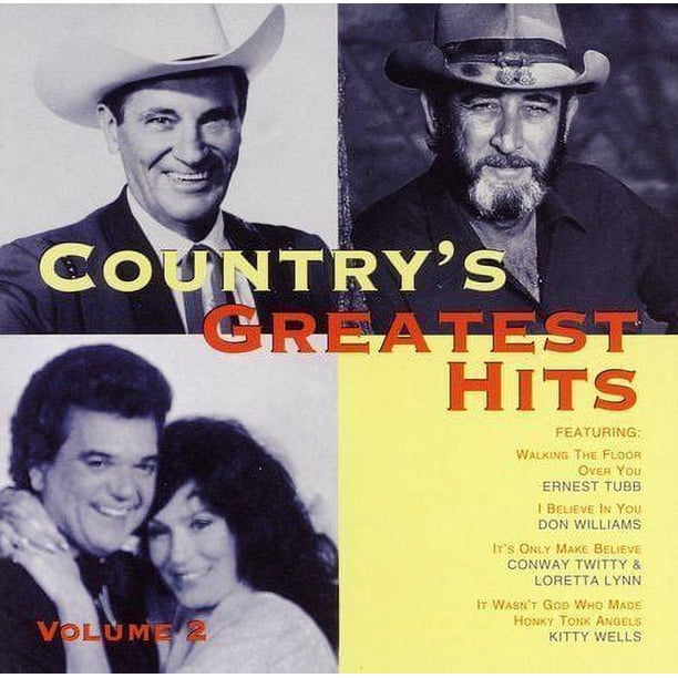 Pre-Owned Country's Greatest Hits, Vol. 2 by Various Artists (CD, Nov ...