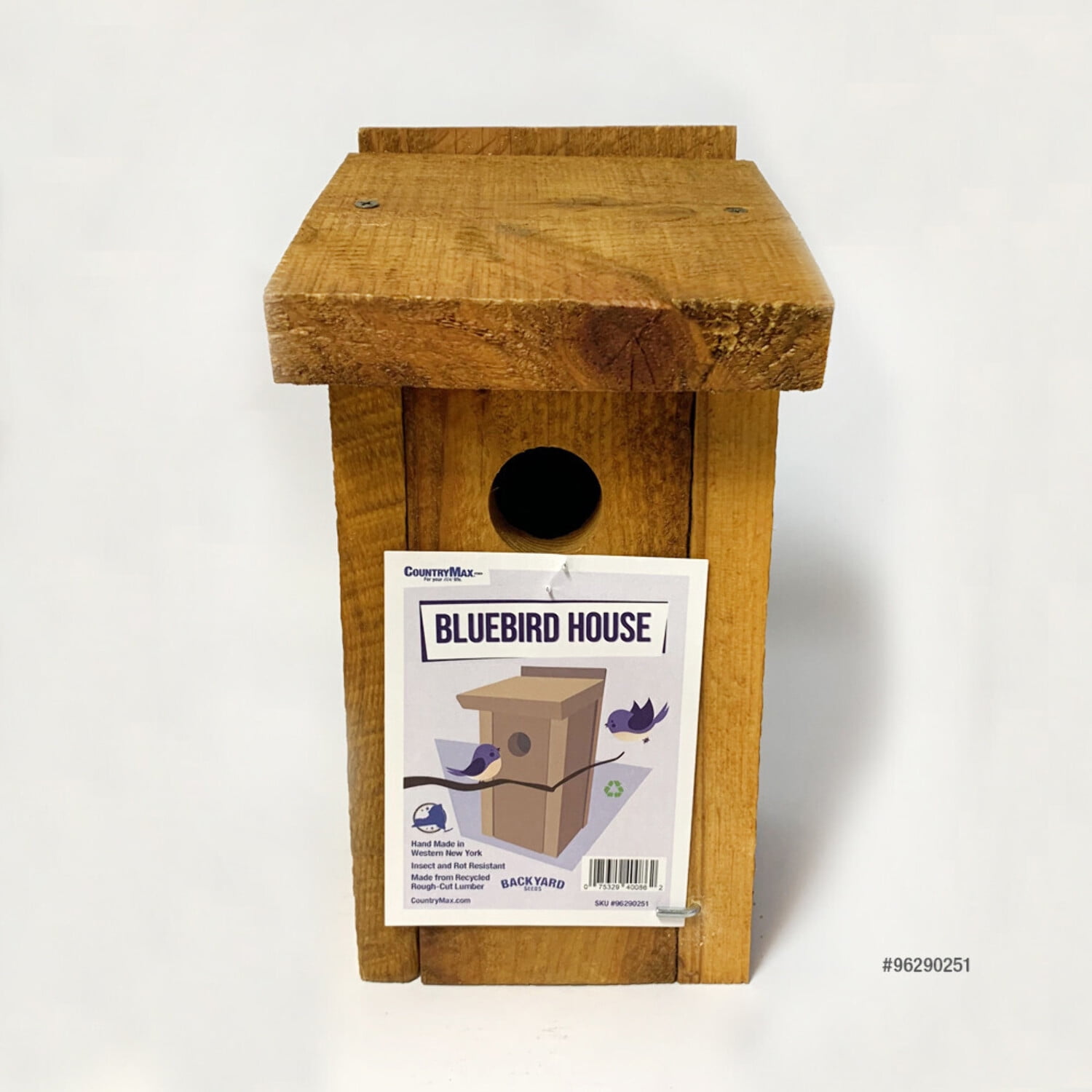 CountryMax Backyard Seeds Bluebird House - Walmart.com