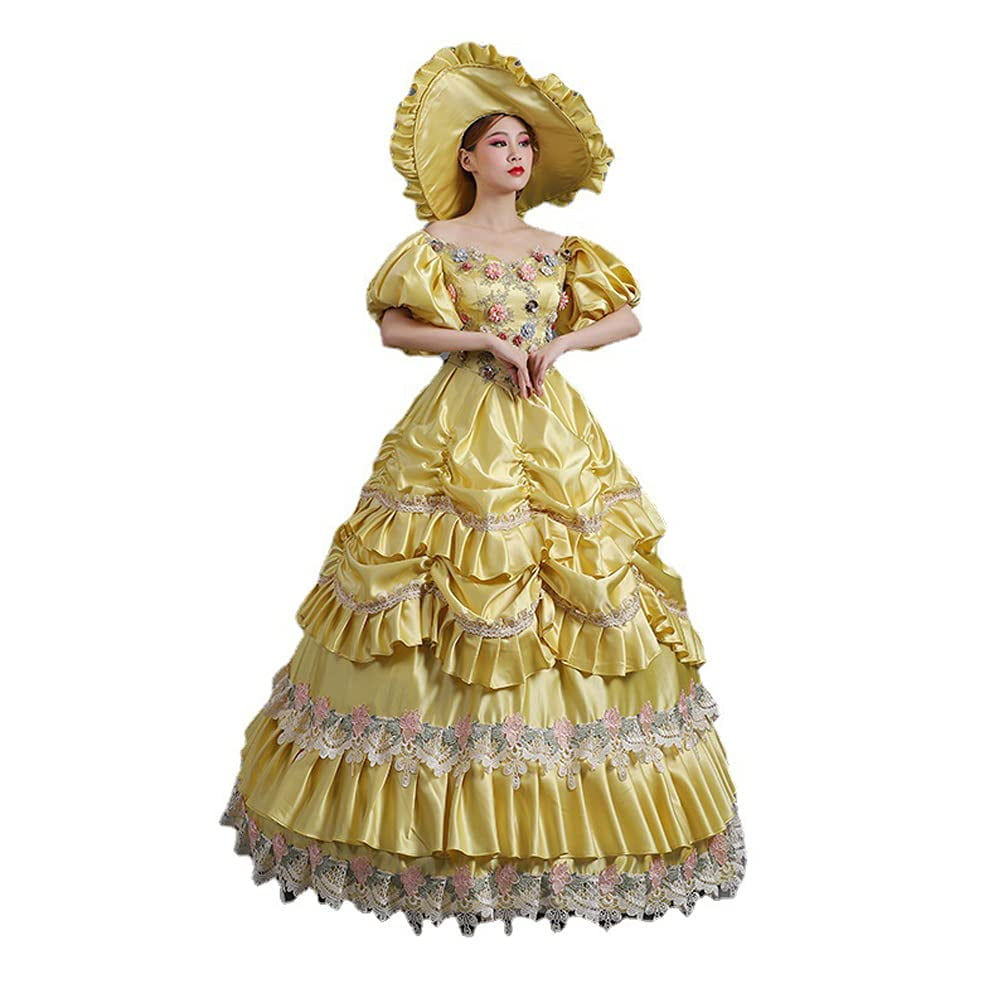 CountryWomen Rococo Baroque Marie Antoinette Dresses 18th Century ...