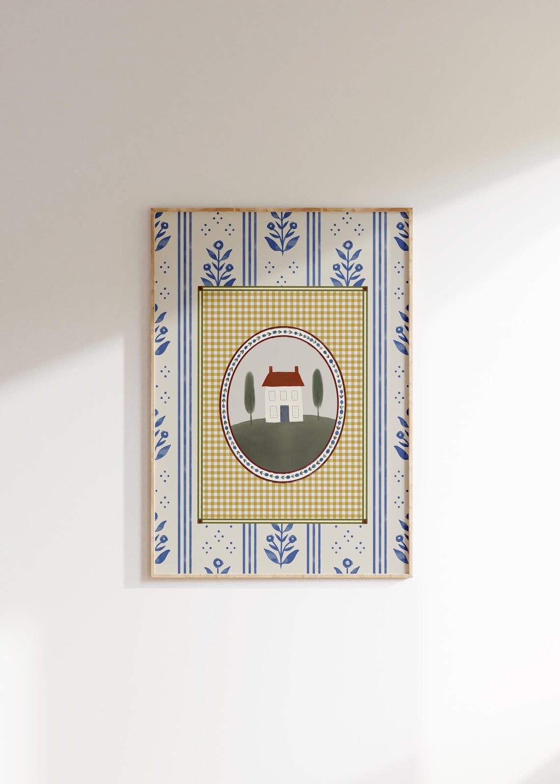 Countryside Print New Home Gift Cottagecore English Cottage Art Home ...