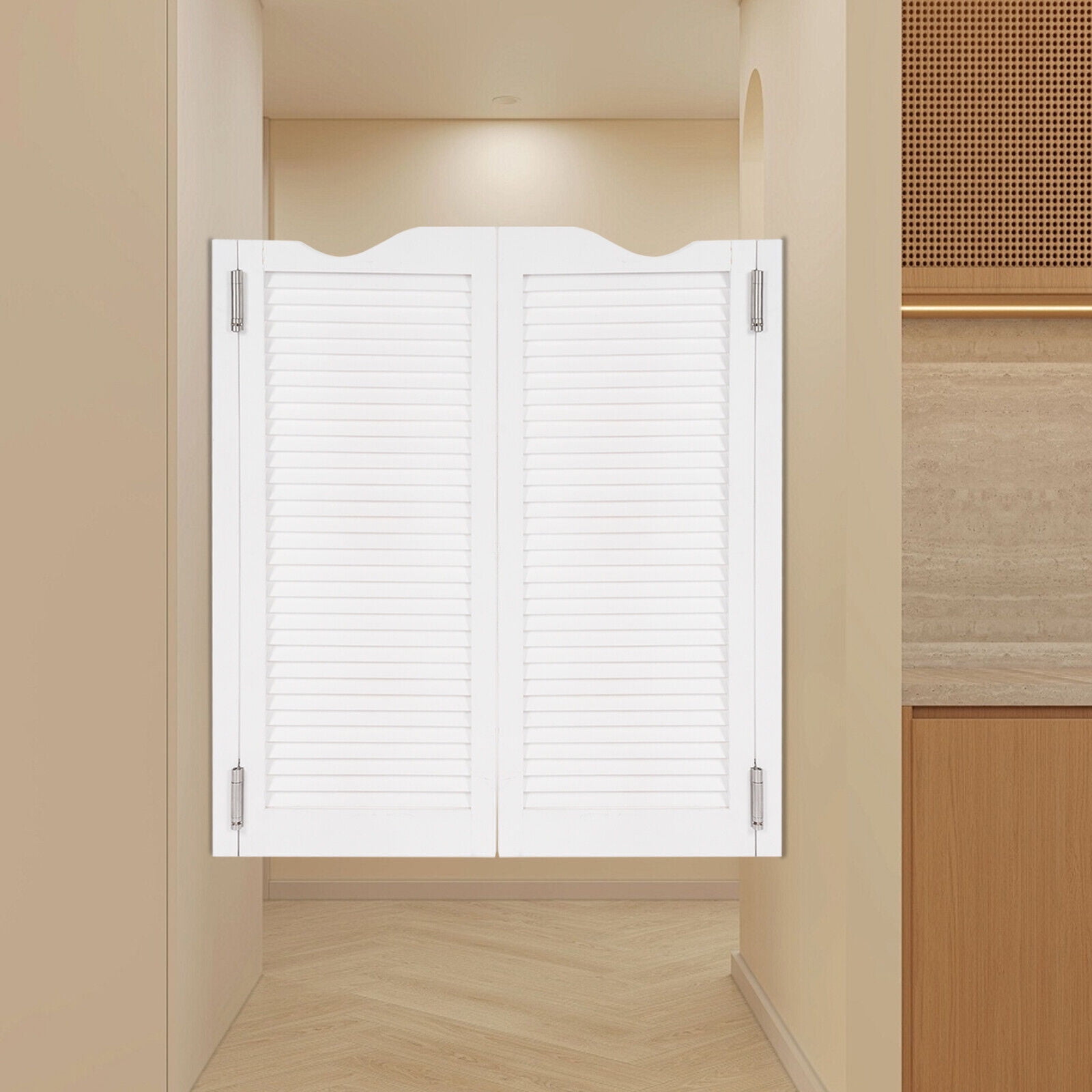 Countryside Swinging Door Double Half Door Double-Hinged Café Door with ...
