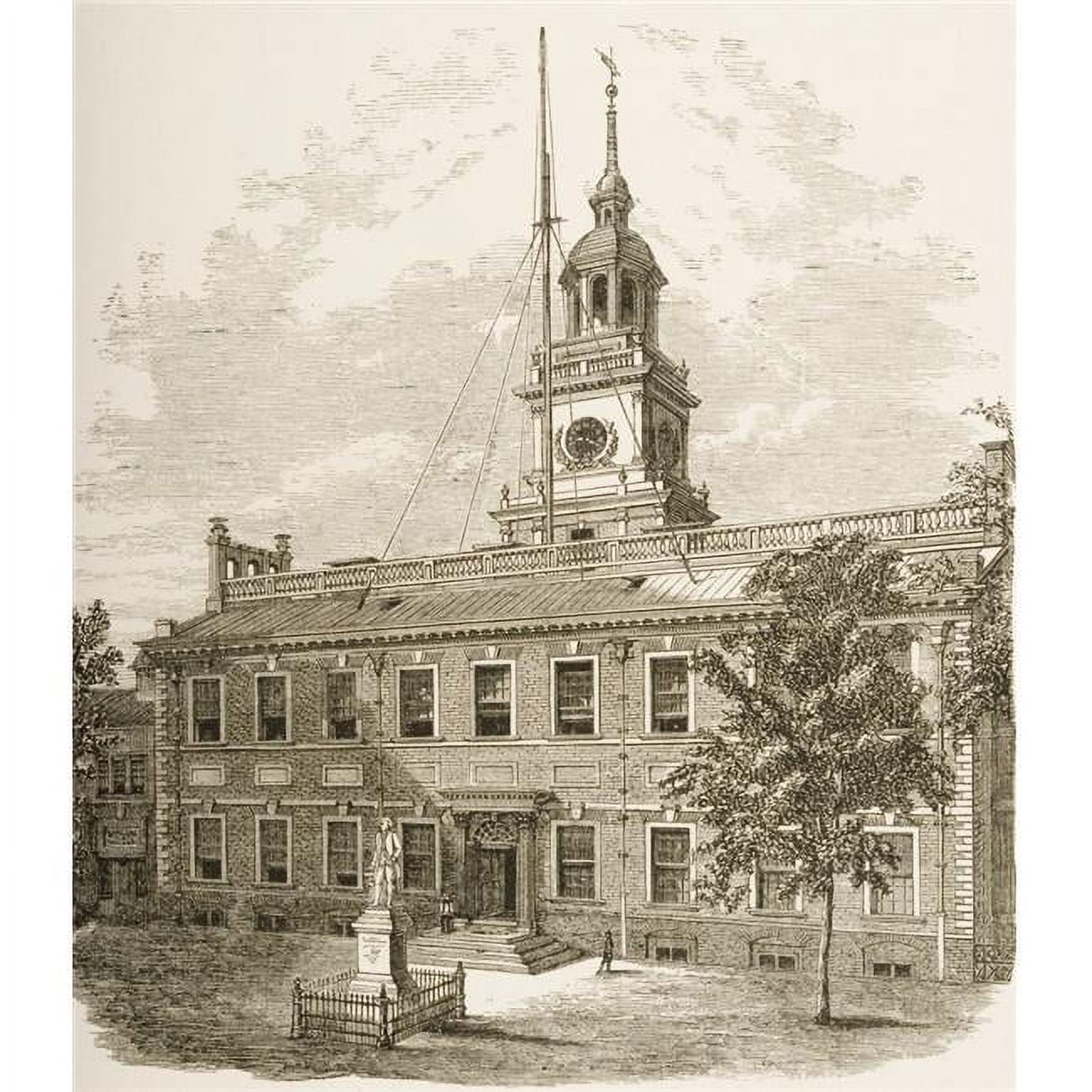 County Court House Or Independence Hall, Philadelphia Pennsylvania In ...