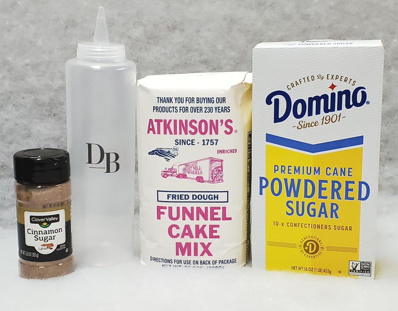 County Fair Atkinson's Funnel Cake 2 Pound Fried Dough Kit with ...