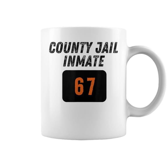 County Jail Prison Inmate 67 Halloween Womens Coffee Mug - Walmart.com