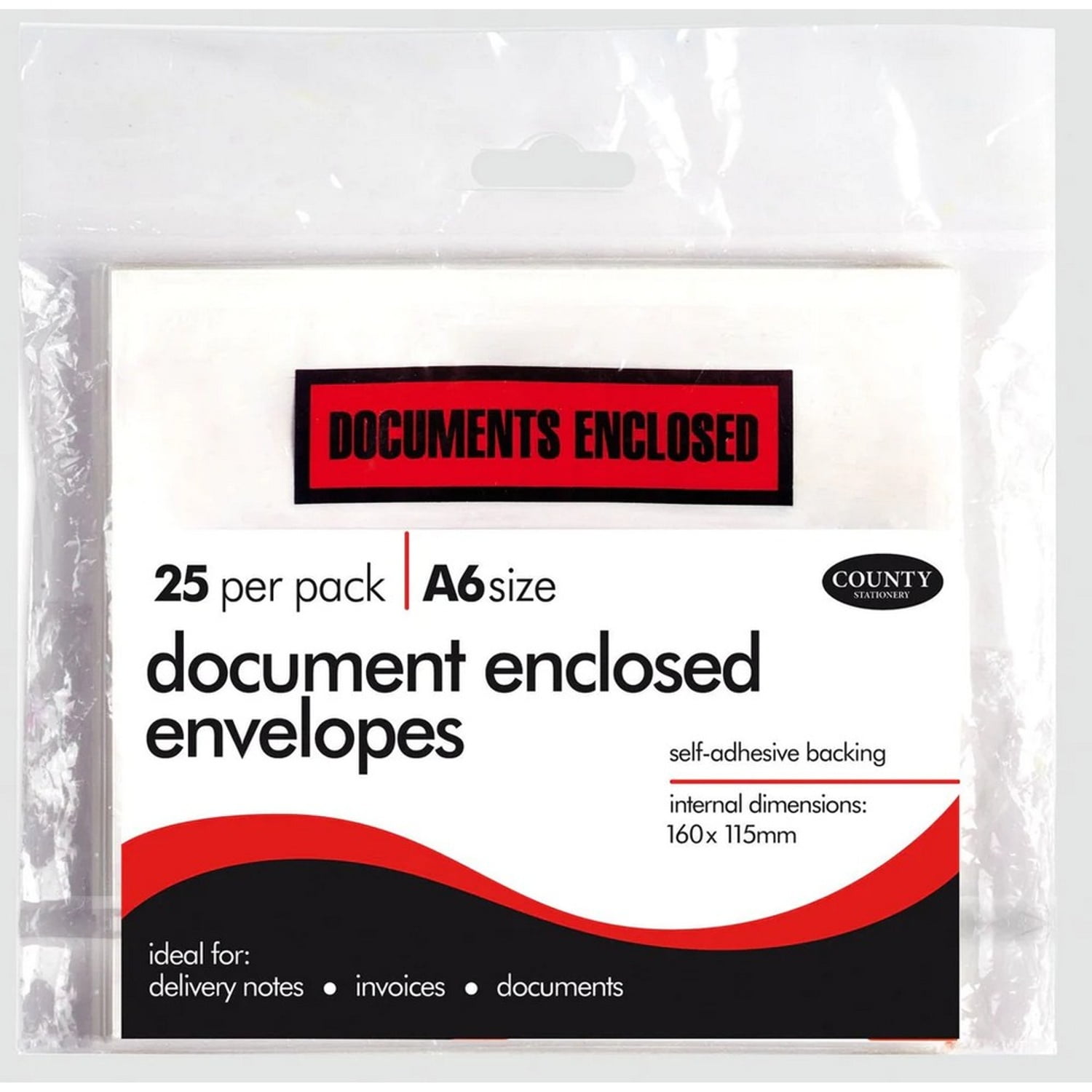 County Stationery A7 Document Wallet (Pack of 25) - Walmart.com