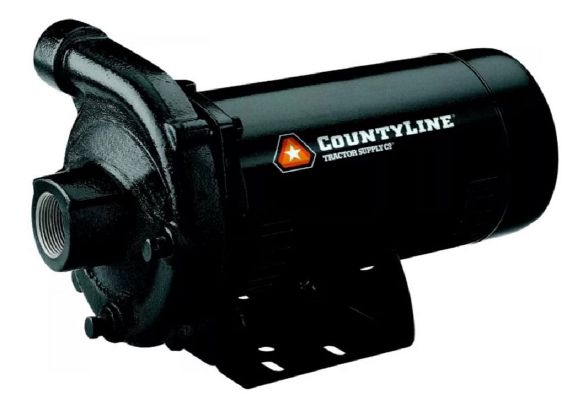 CountyLine 1HP Cast Iron Centrifugal Pump, 47 GPM, Dual Voltage, CSA ...