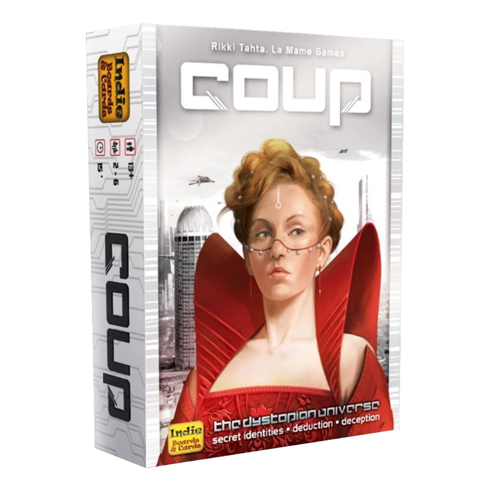 Coup - The Fast-Paced Bluffing Card Game for 2-6 Players: Ideal for Family Game Night with Teens ...
