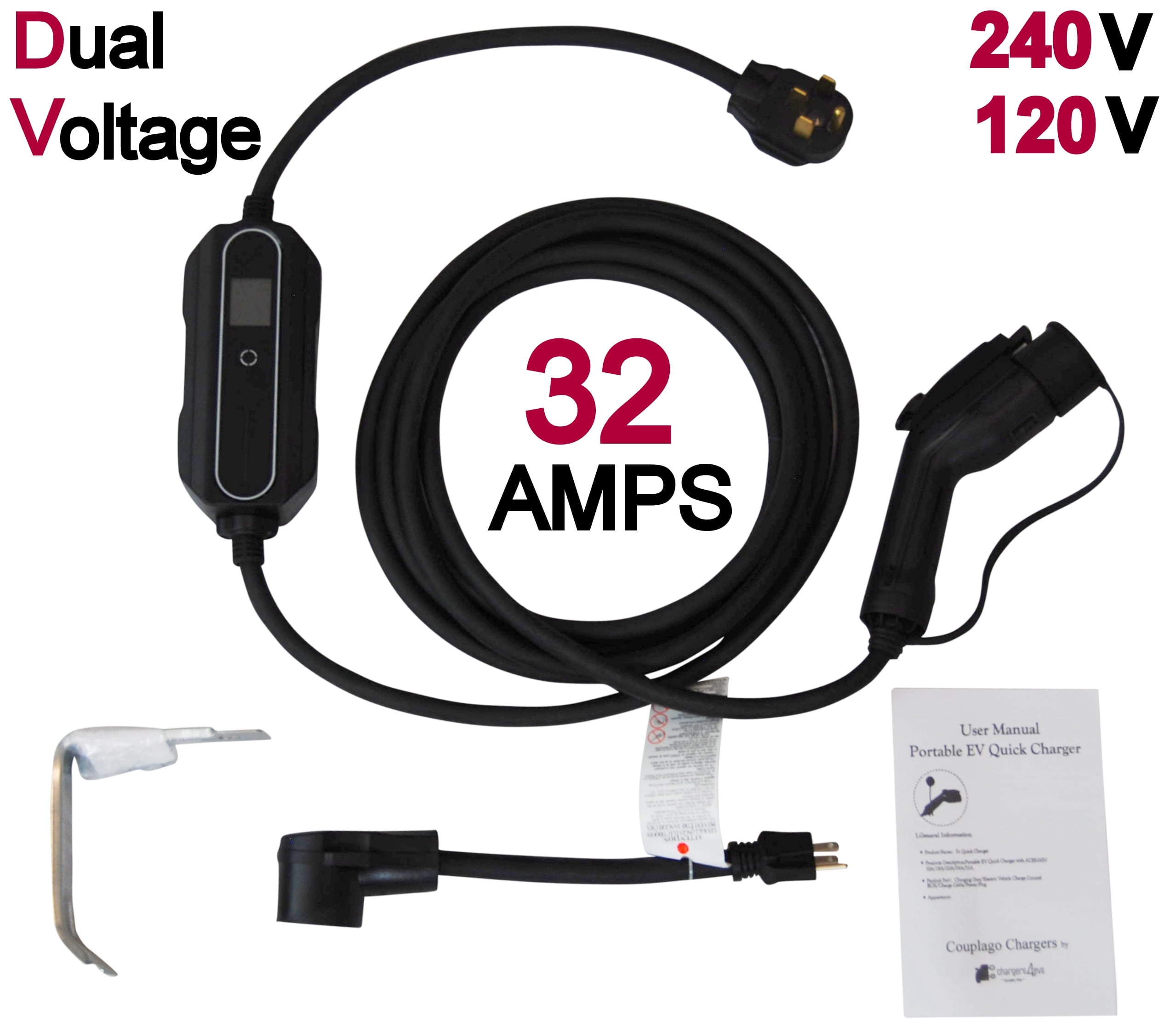 Couplago ,32 AMP, (7.68 KW), EV Charging Station - Level 2- EVSE ...