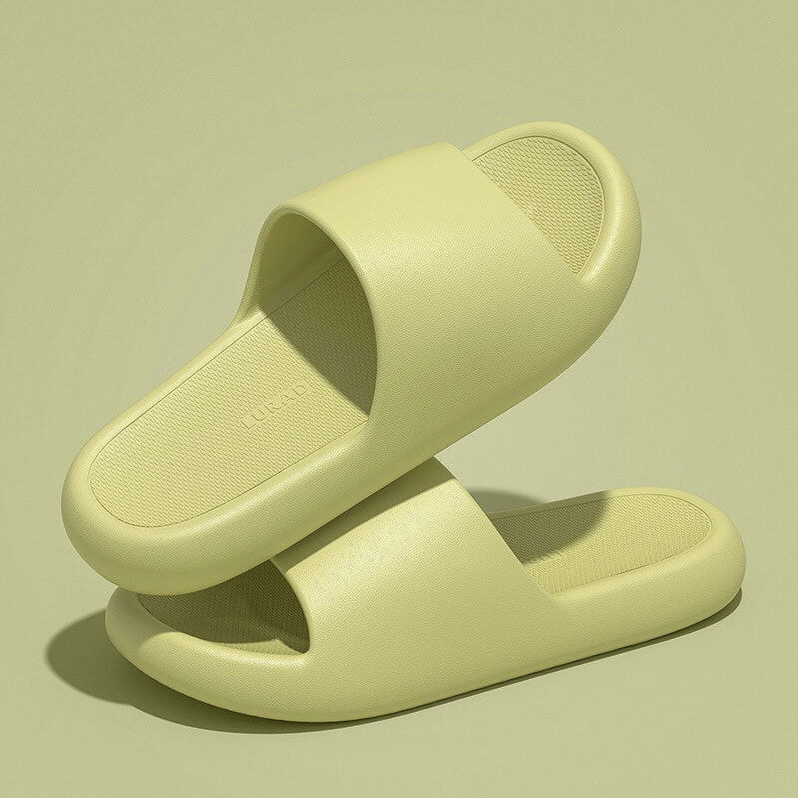 Couple Anti-Slip Bath Slippers EVA Thick Soles Slippers - Walmart.com