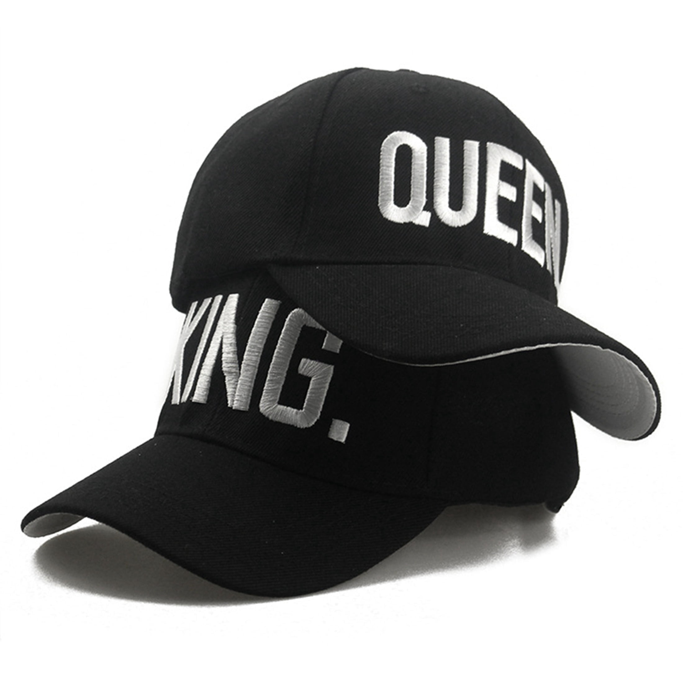 Colevkie Couple Baseball Caps,King Queen Snapbacks for Couples ...