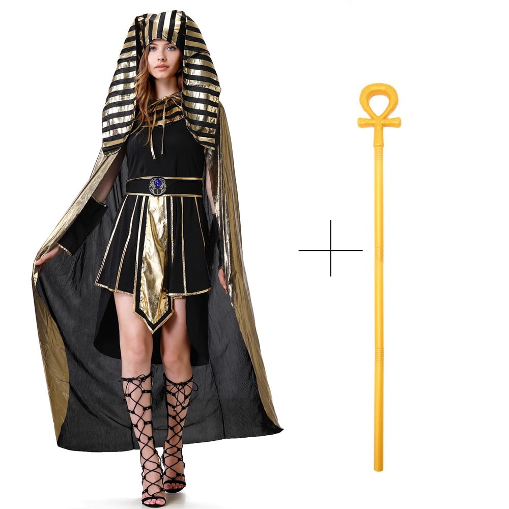 Couple Cleopatra Goddess Pharaoh Masquerade Party Clothes cosplay ...