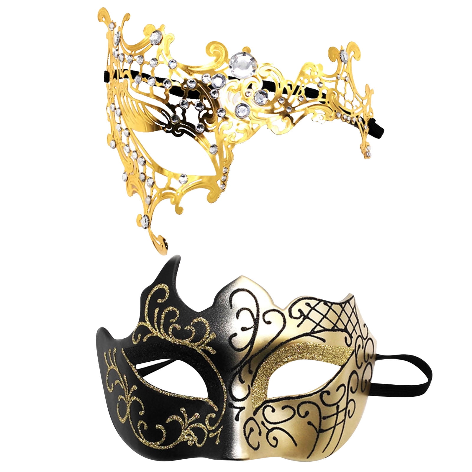 Couple Face Guard Metal Mens Masquerade Mask Face Guard Masquerade Mask ...