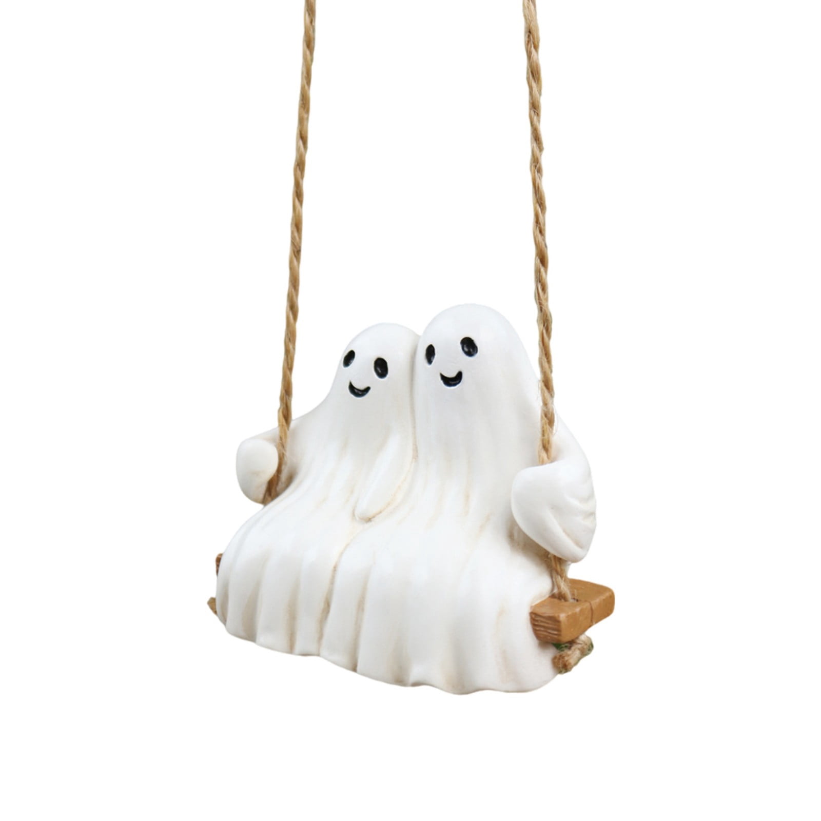 Couple Ghosts On Swing Halloween Decorations Halloween Hanging Ghost ...