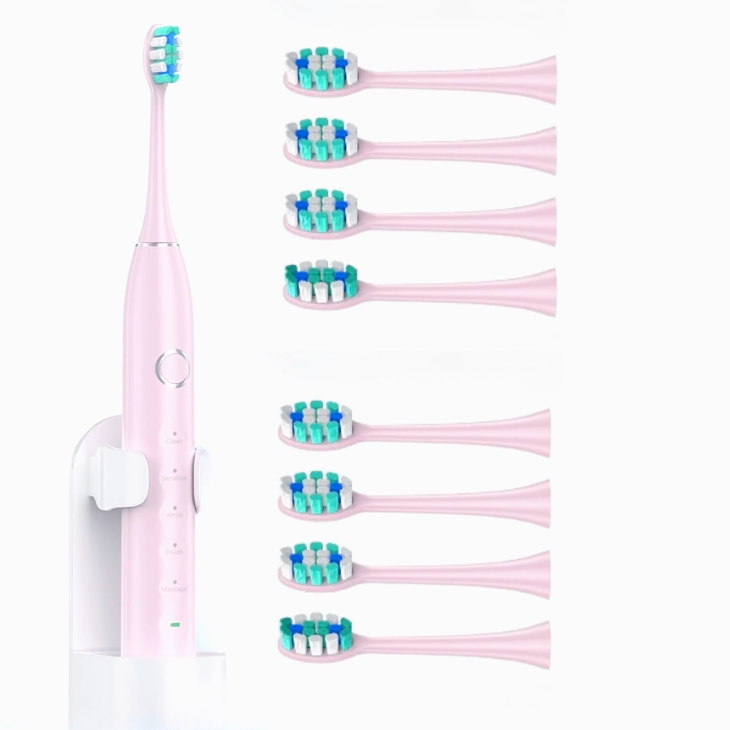 Sonic Electric Toothbrush Set + Free Brush Head + FastCharging Smart ...