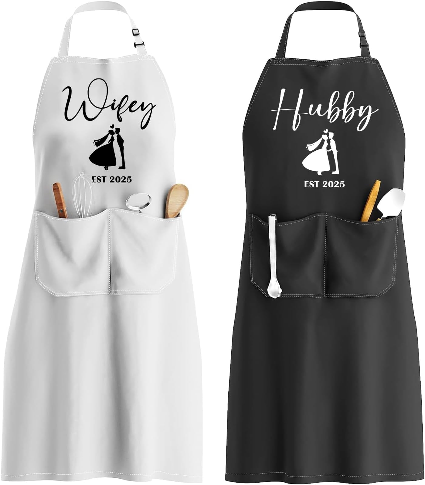 Couple Gifts Funny Aprons for Couple Wedding Engagement Gifts - Walmart.com