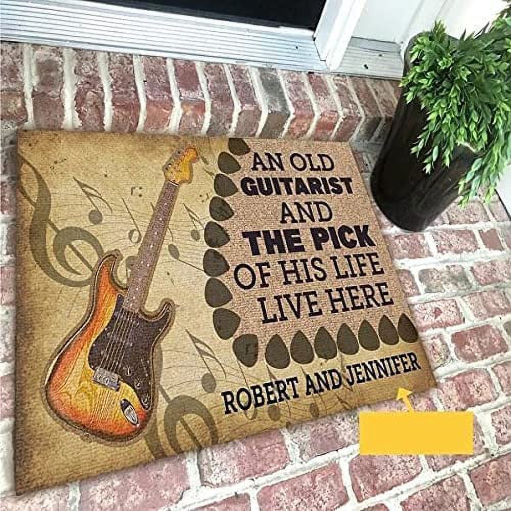 Couple Guitar Doormat an Old Guitarist and The Pick of His Life Live ...