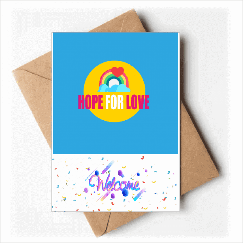 Couple Love Eternal Unique Welcome Back Greeting Cards Envelopes Blank ...