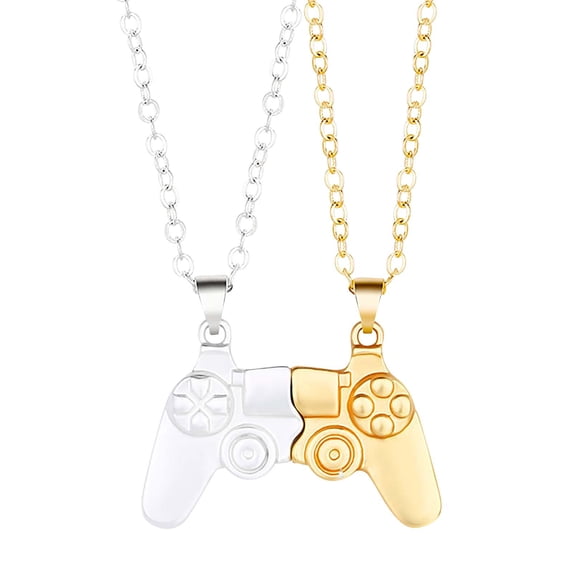 Couple Love Heart Magnet Necklace Set, Fashion Personalized Matching ...