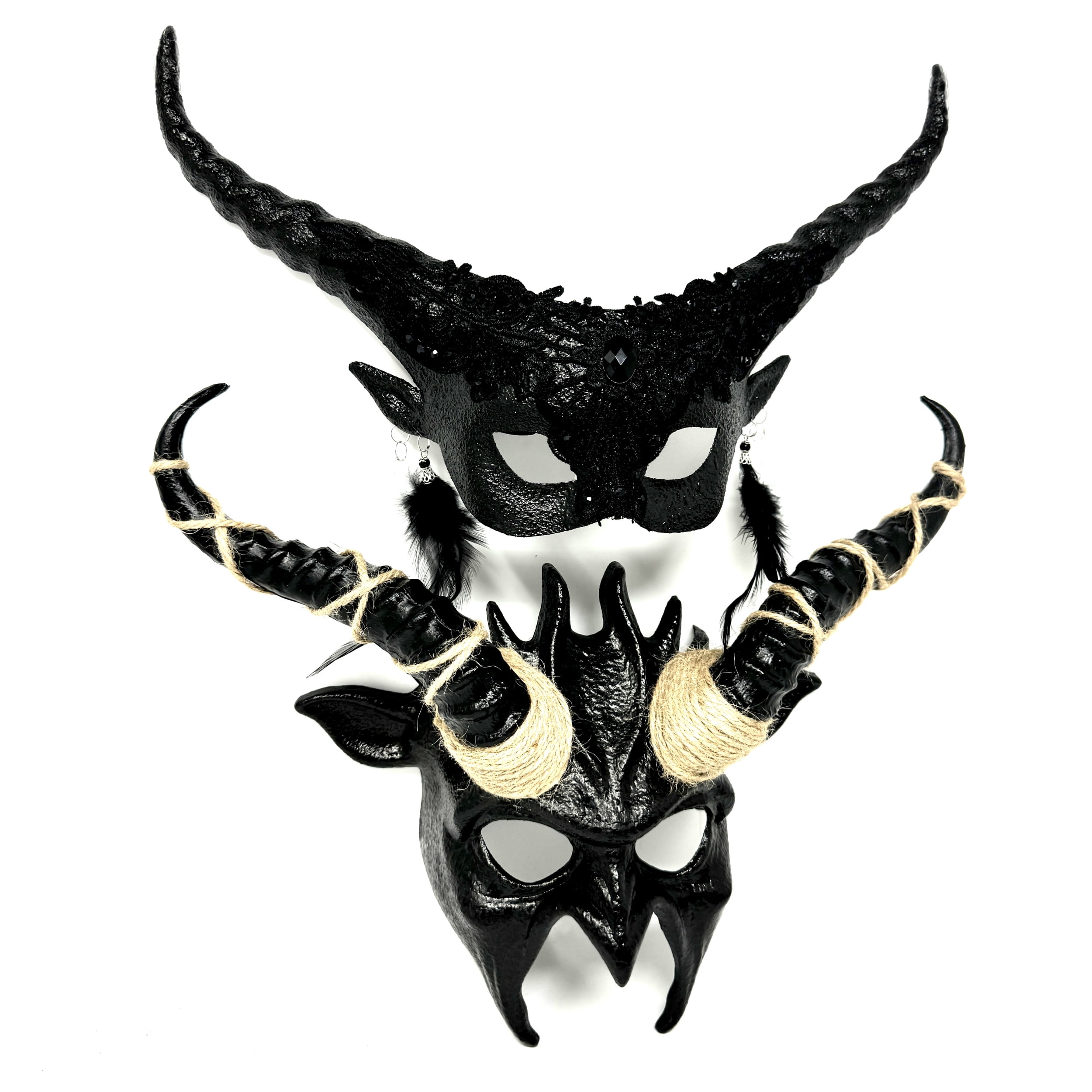Couple Masquerade Masks Men Women Halloween Steampunk Cosplay Costume ...