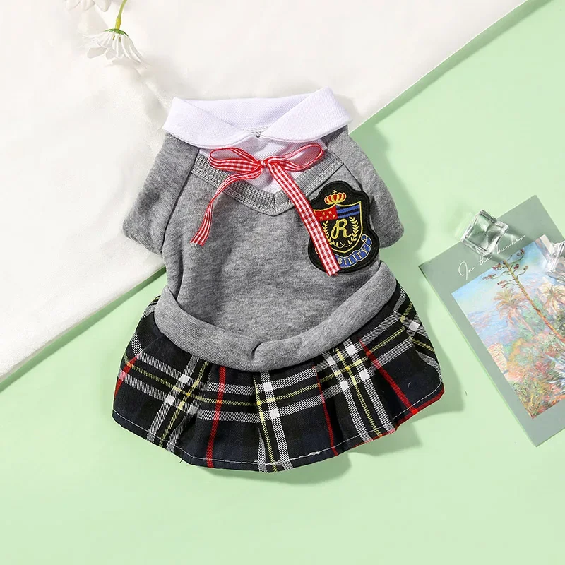 Couple Pet Dog Uniform Clothes for Small Medium Dogs Costume Puppy Pet ...