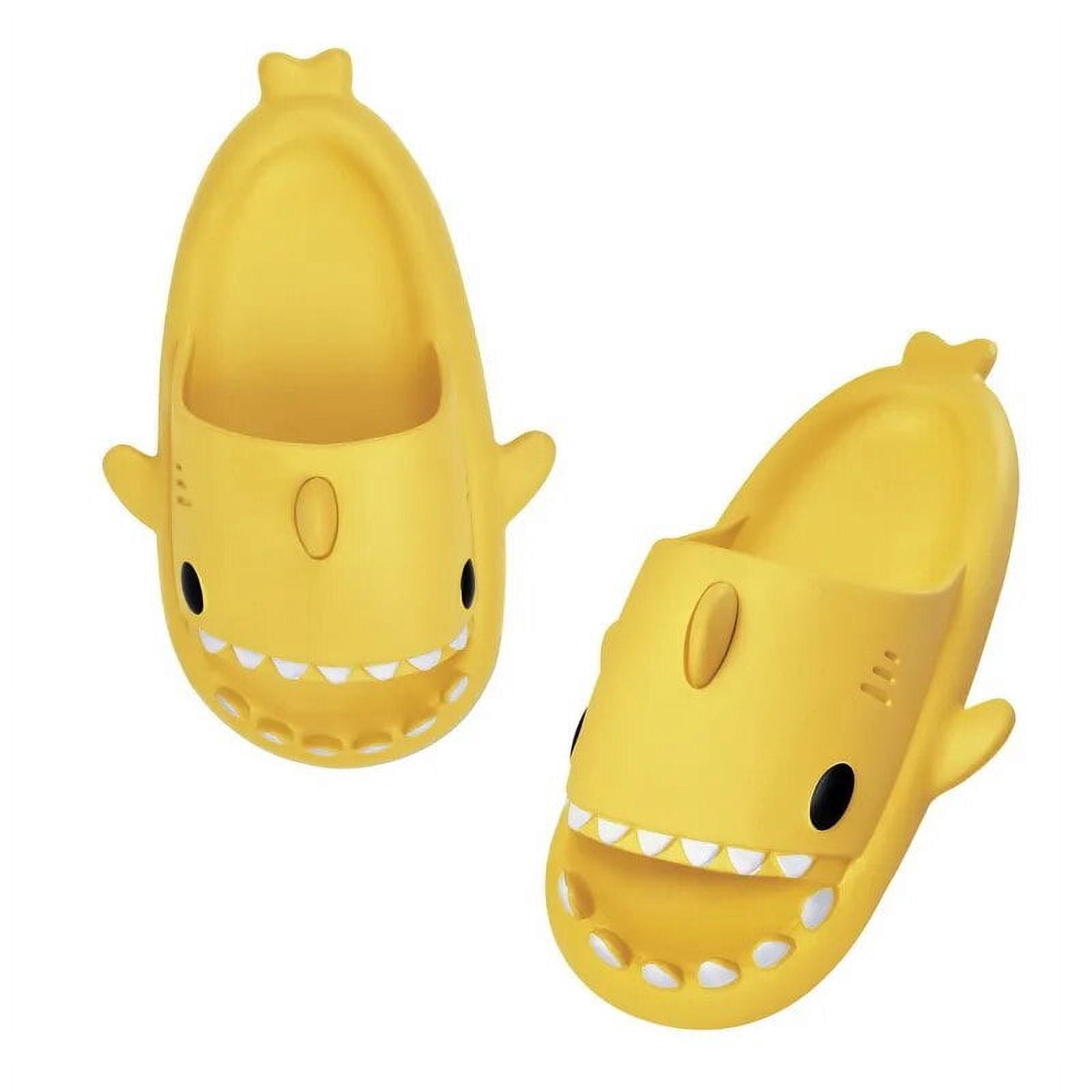 Couple Platform Cute Shark Slippers For Women Men Indoor Bathroom ...