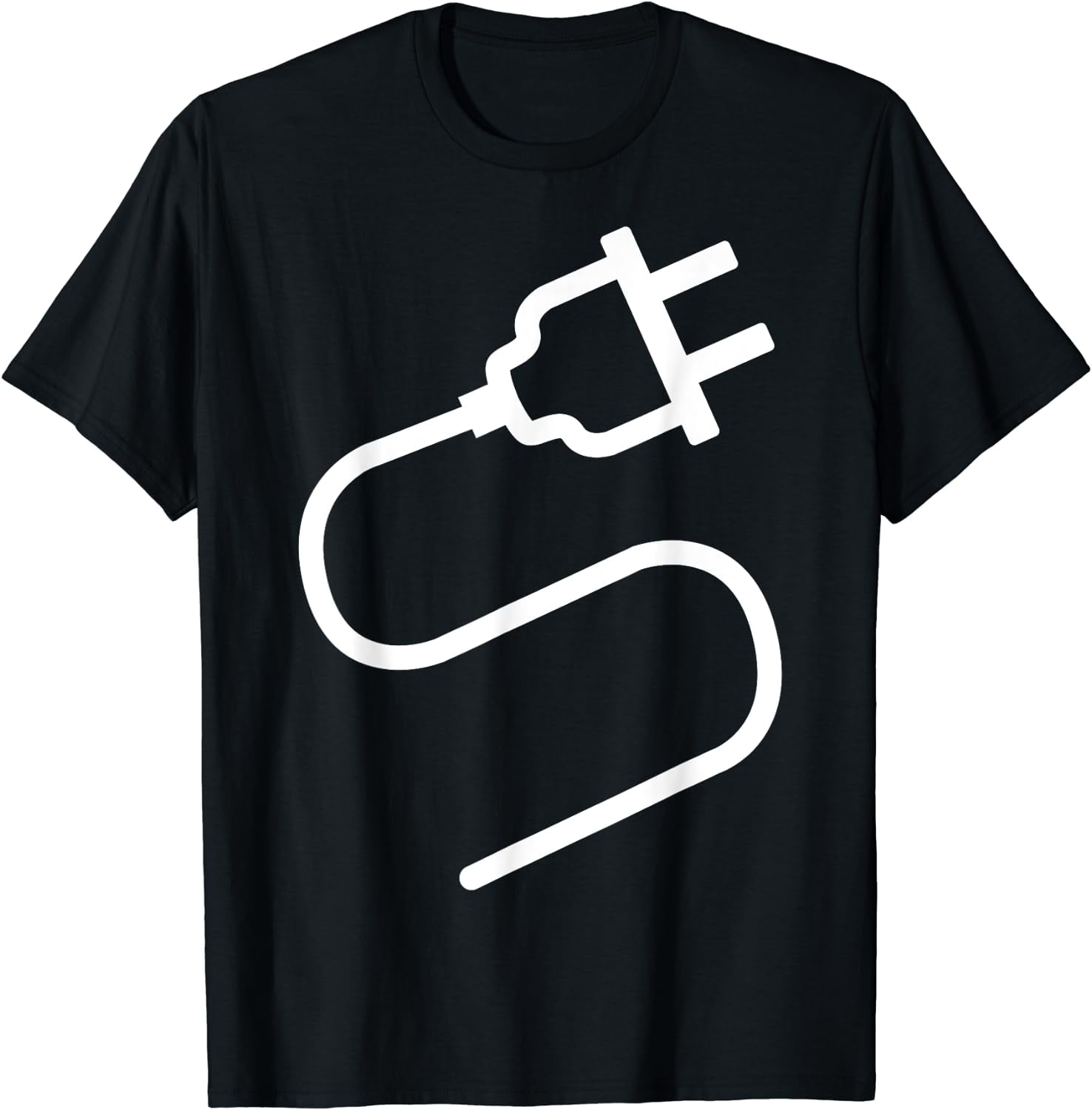 Couple Plug Socket Matching Costume Funny Halloween Gifts T-Shirt ...