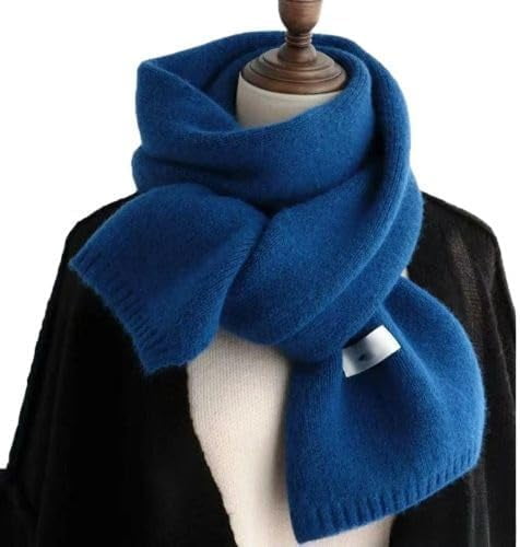 Couple Scarves Set 2-Pack, Matching Gift - Soft Solid Color Knitted ...