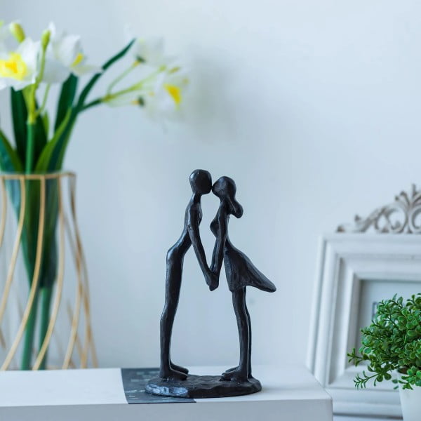 Couple Sculptures Cast Iron Gift for Anniversaries - Walmart.com