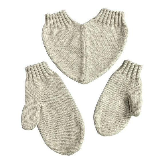 Couple Winter Hand Holding Warm Knitted Wool Gloves for Autumn and Cold ...