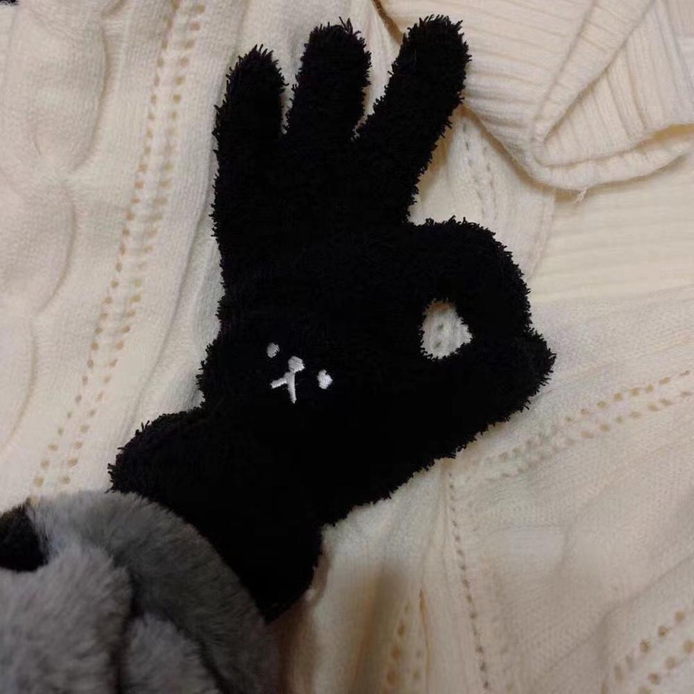 Couple's Fleece Winter Gloves Cute Gloves Winter Gloves Adorable Gloves ...
