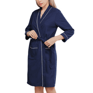 Casual Nights Women's Zipper Bathrobe, Plus Size, Lightweight House ...